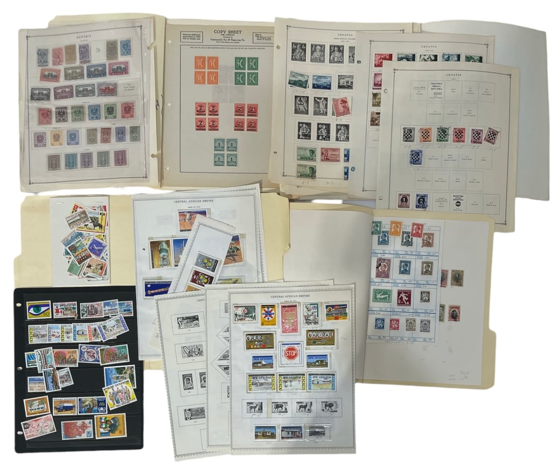 Stamp Collection Auction