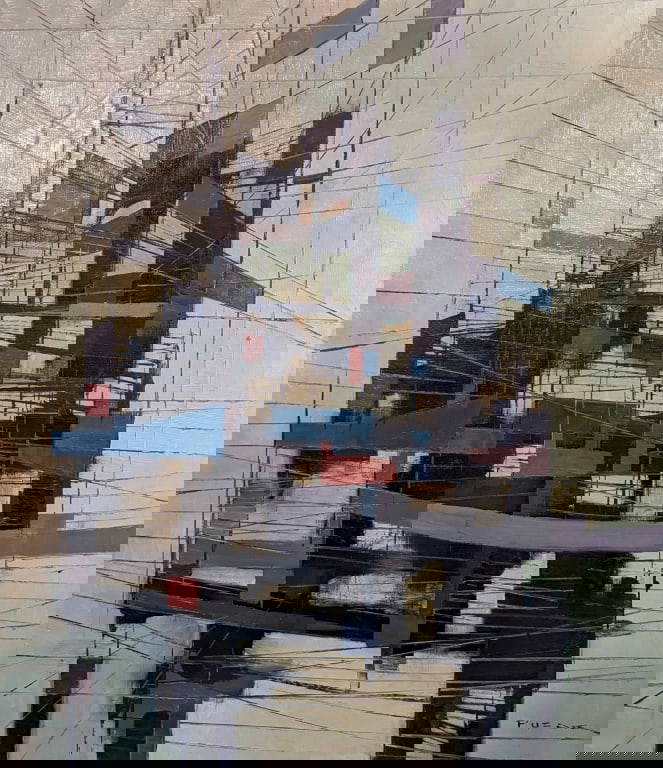 Rudolf Pusak, Oil On Canvas Auction