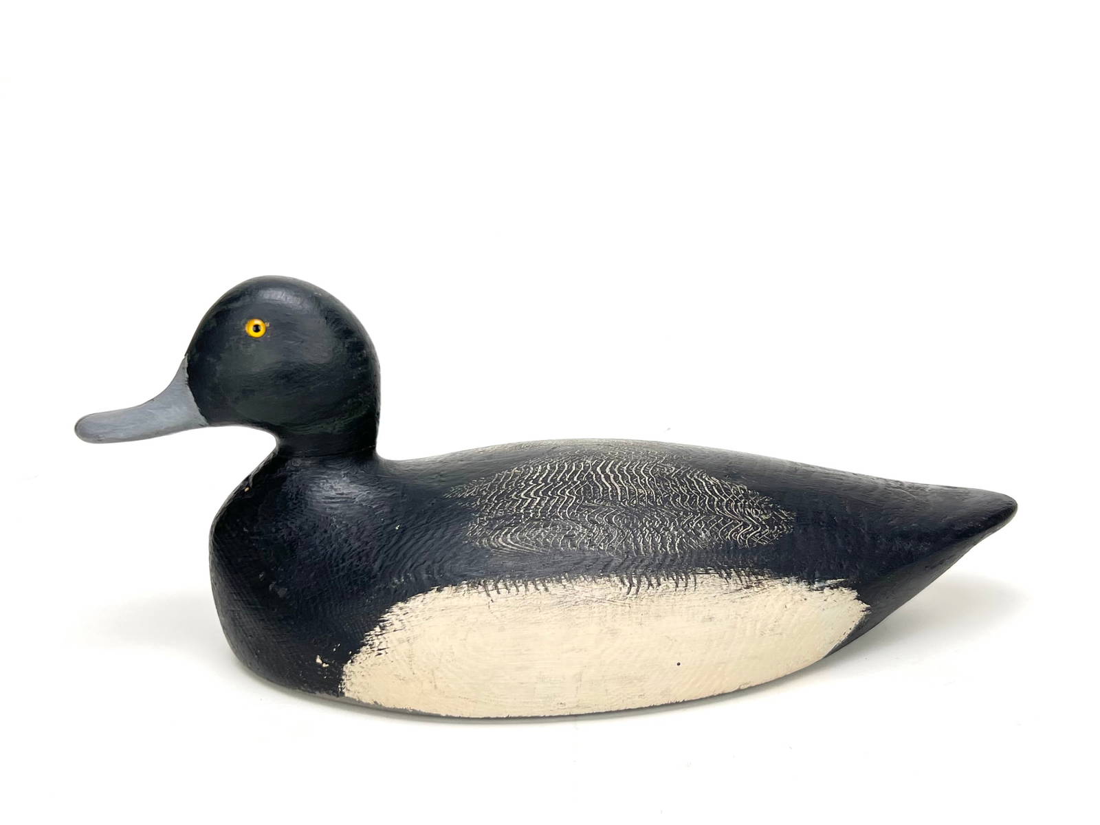 Rare Unused Bluebill Drake - Sam Denny Auction