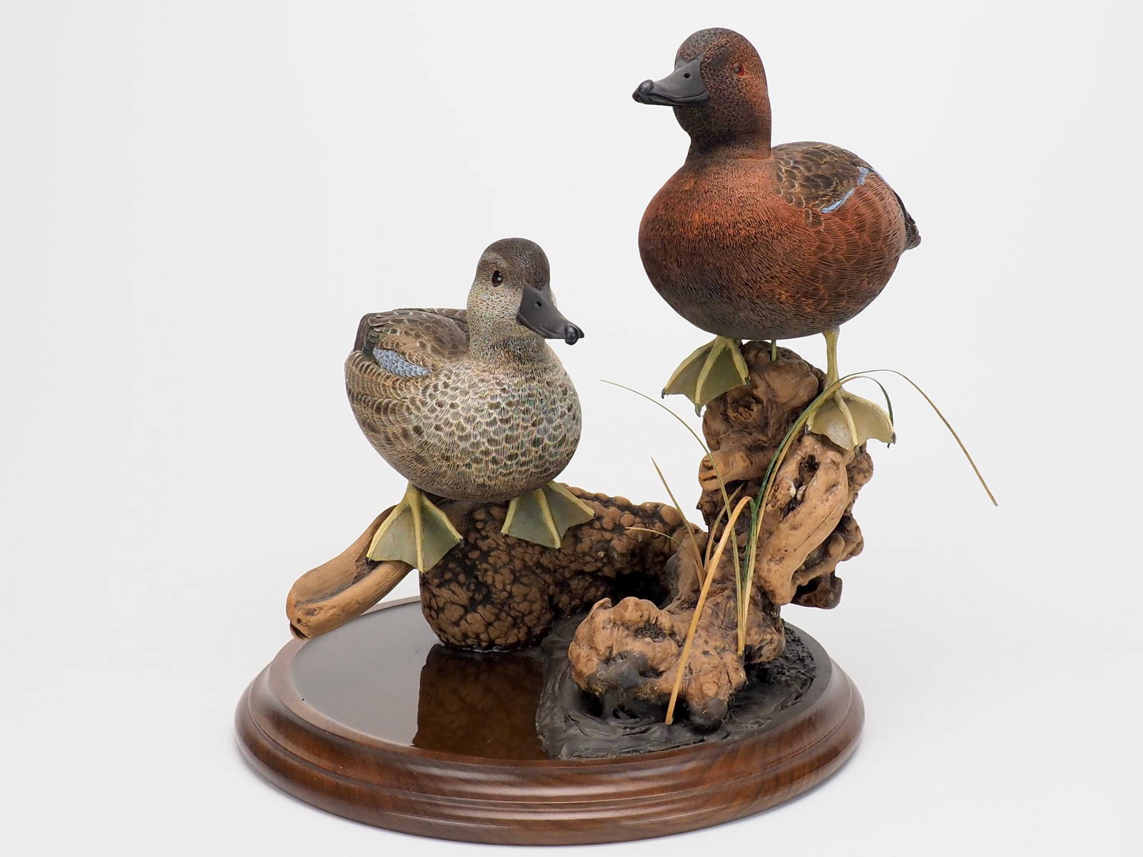 Cinnamon Teal Pair - Al Burk Auction