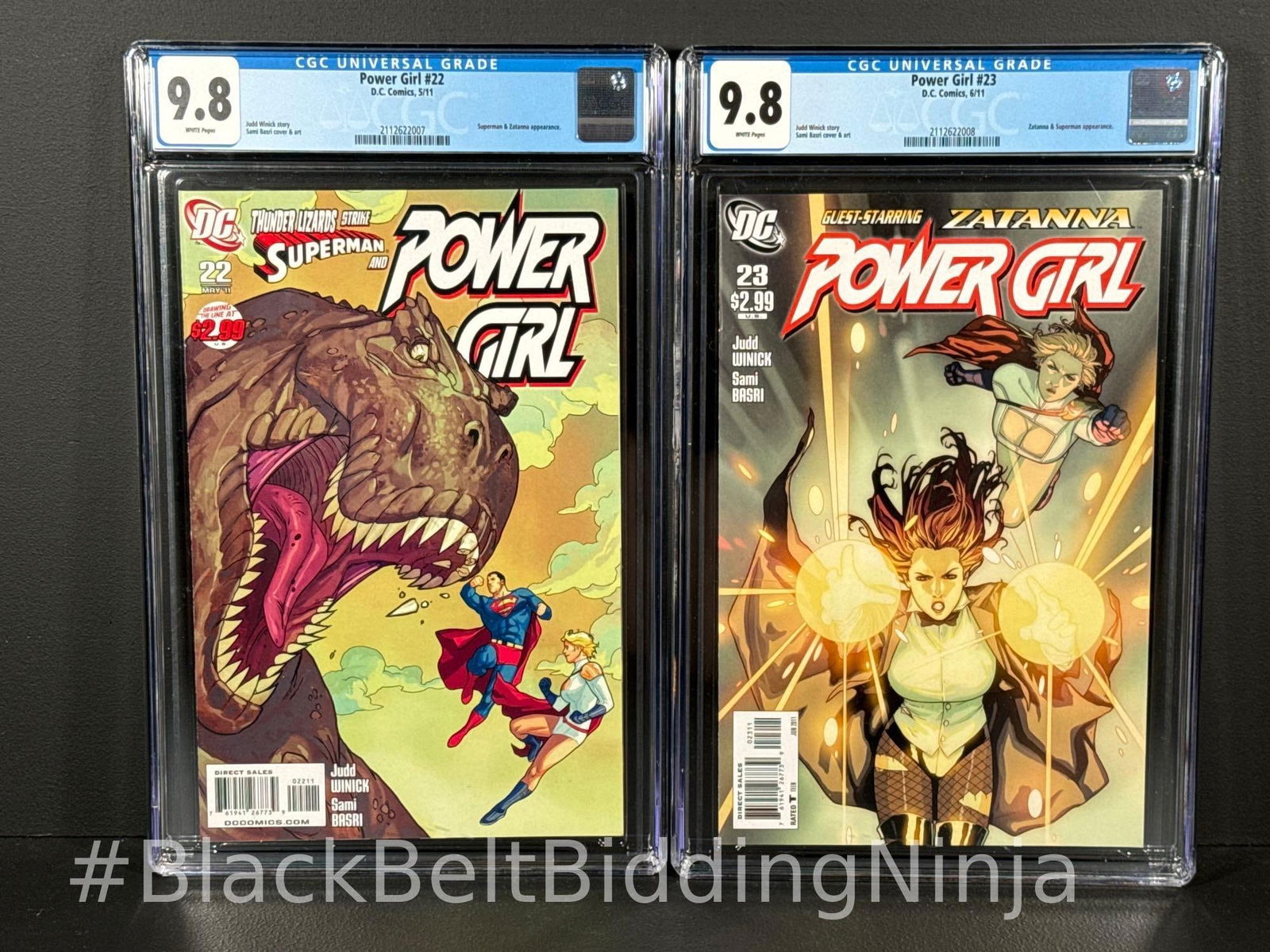 Graded Power Girl Comic Books Auction