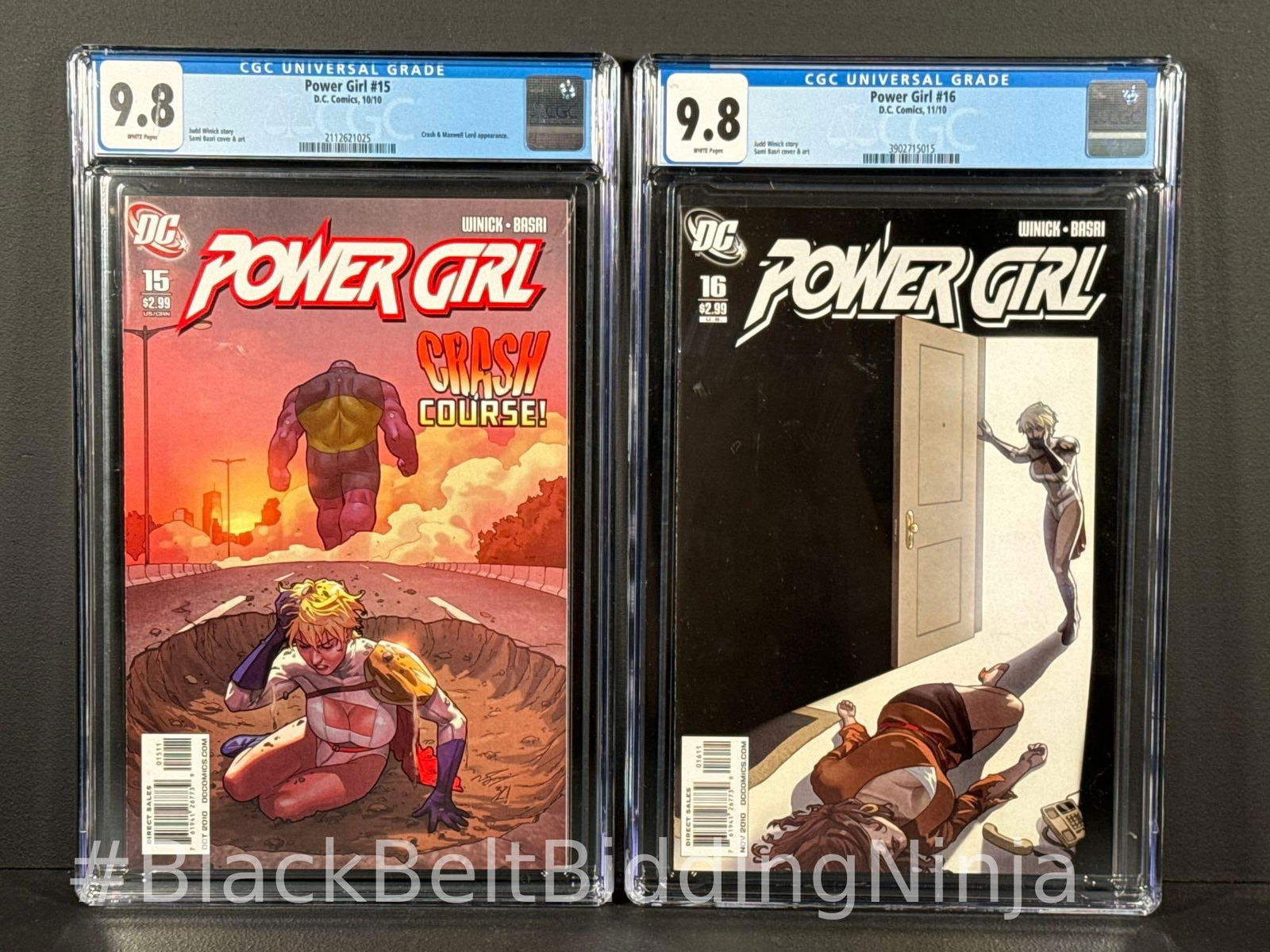 Graded Power Girl Comic Books Auction
