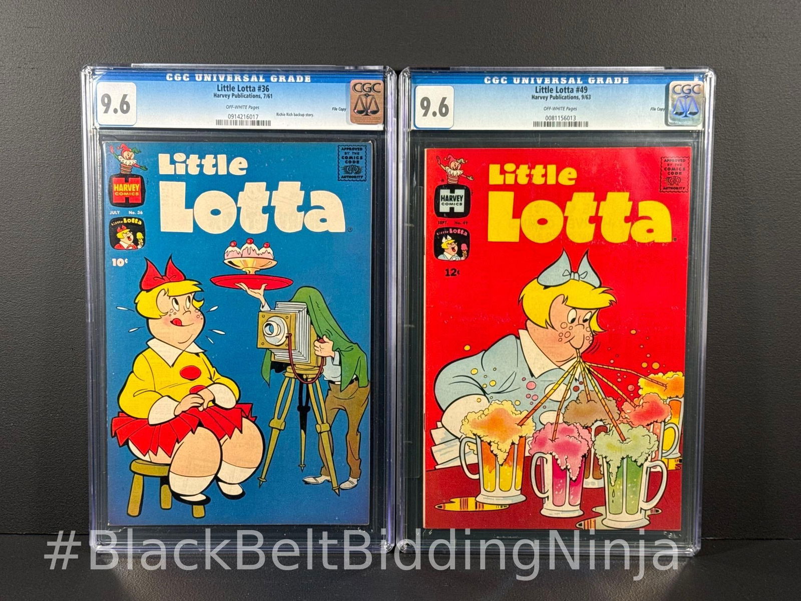 Graded “little Lotta” Comics Auction