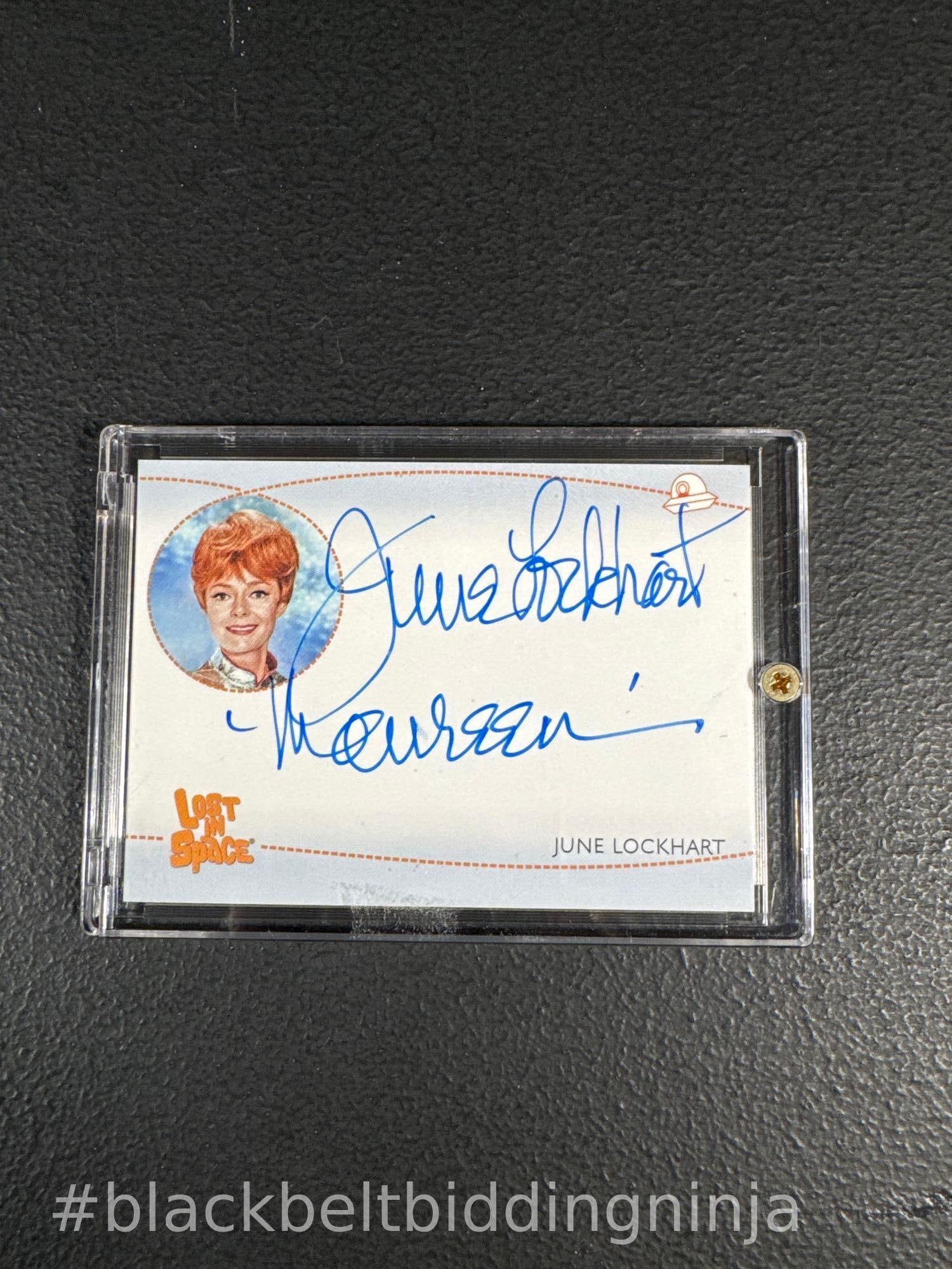 June Lockhart Autograph Card Auction
