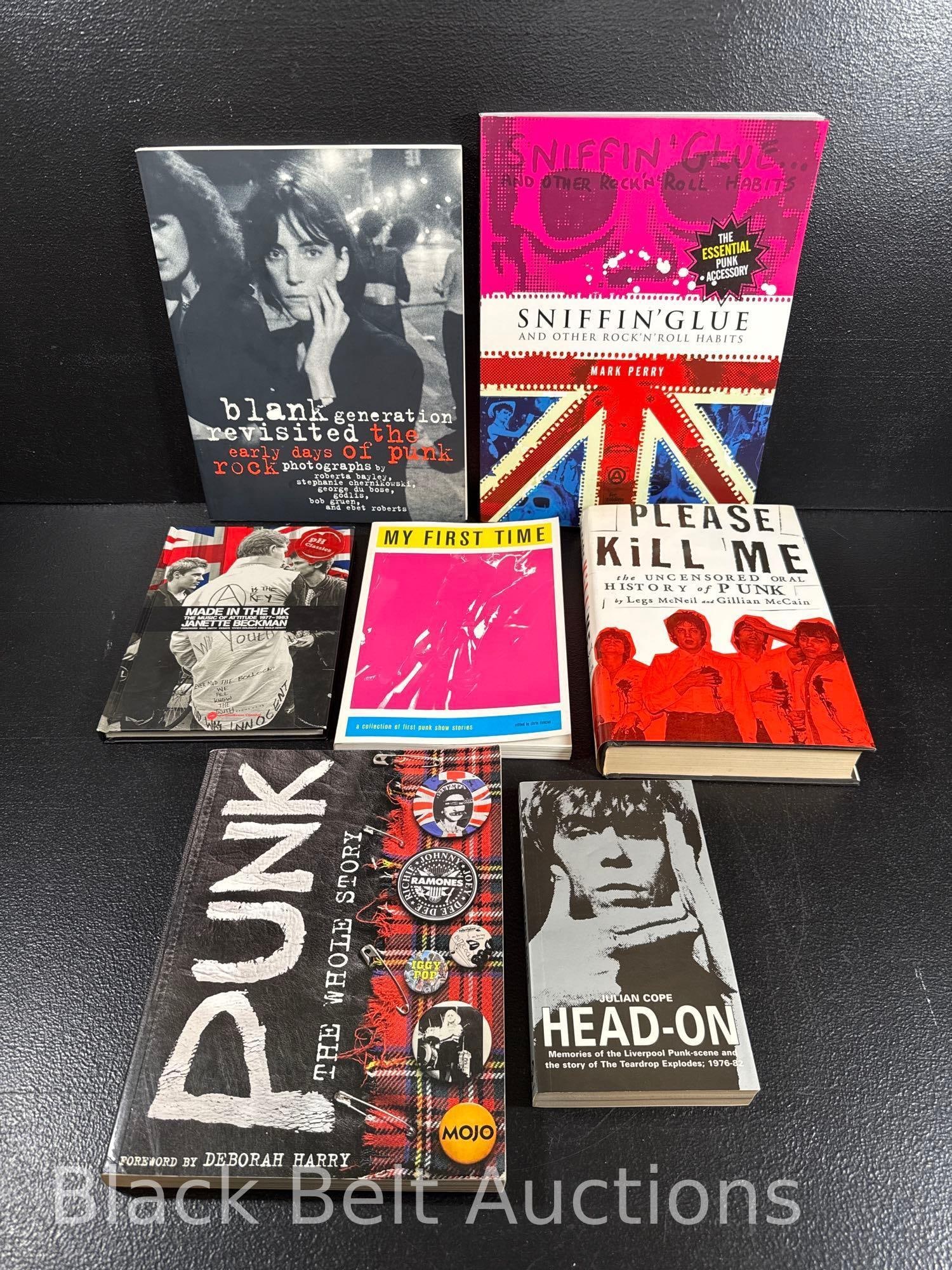 Books On Punk And Punk History - Jun 18, 2025 | Black Belt Auctions In Pa