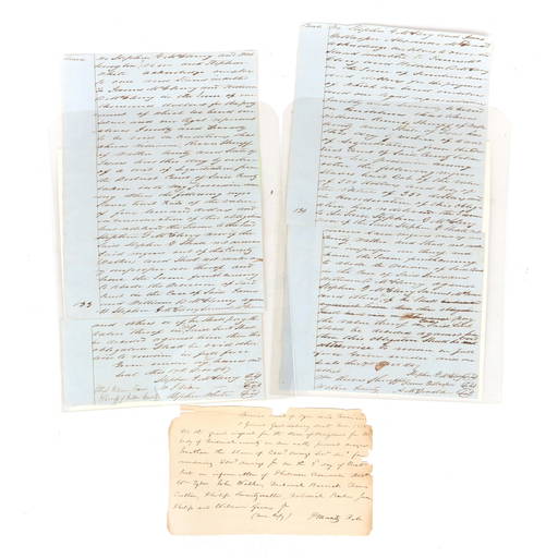 Three Slave Documents: 1815 Court Inquest For Slave Who