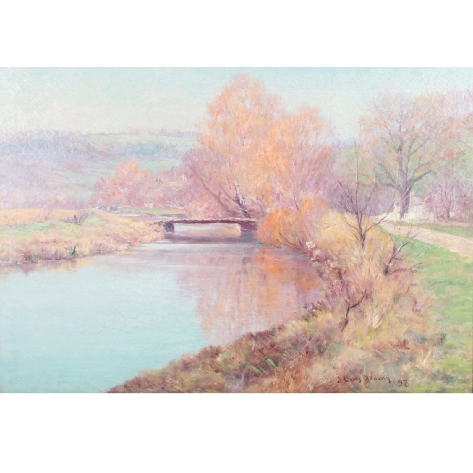John Ottis Adams, Indiana (1851 1927), Brookville River