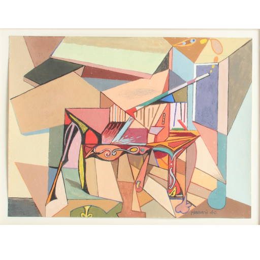 Hananiah Harari, American (1912-2000), The Wizard's (#0212) on Feb 19 ...