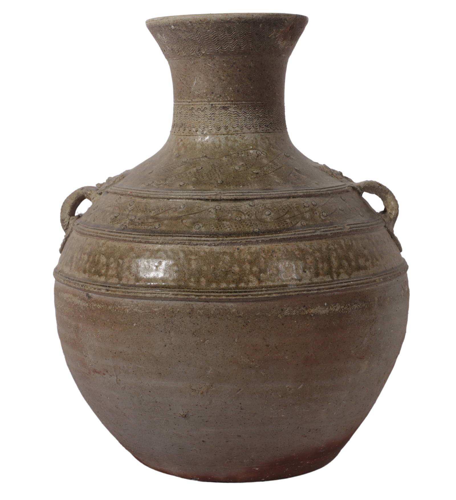 Chinese Western Jin Dynasty 14 Inch Early Celadon Proto Porcelain Jar ...