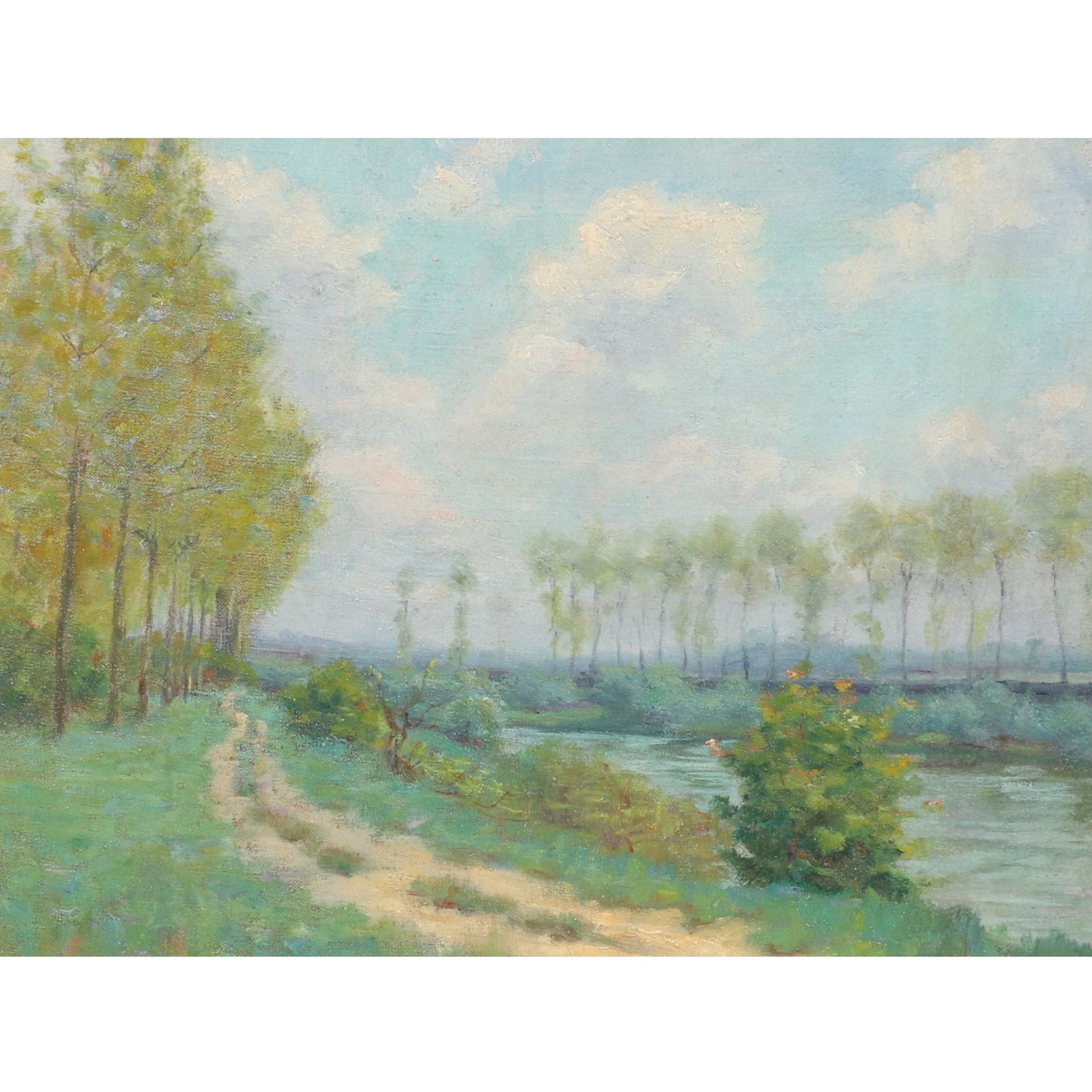 Charles Franklin Chamberlain, Michigan / France (1871 - 1947), The Pond ...