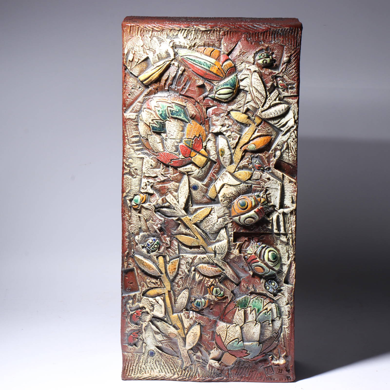 Barry Unitas Barnes, American (20th/21st Century), Art Pottery Panel ...