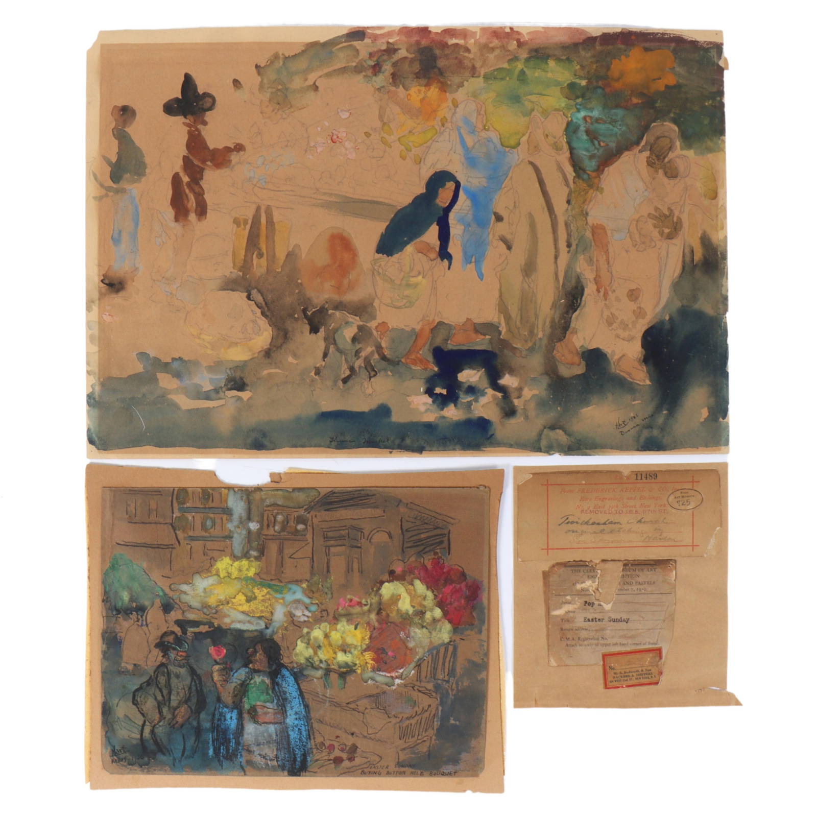 George ‘pop’ Hart Overbury, New York, California, New Jersey, Illinois ...