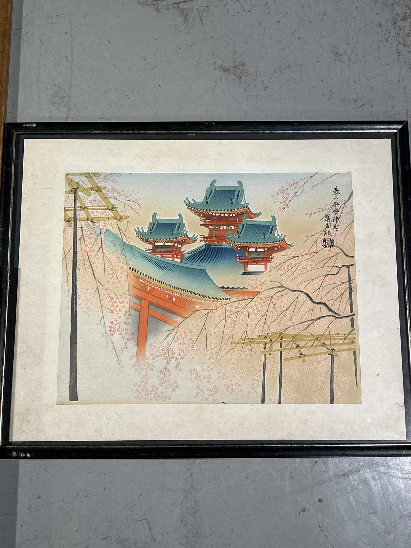 Three Tokuriki Tomikichiro Japanese Woodblock Prints: Kiyomizu Temple ...