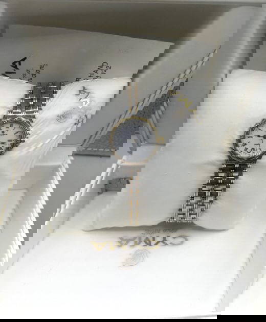 Ladies Cyma Stainless & 18kt Gold Watch Auction