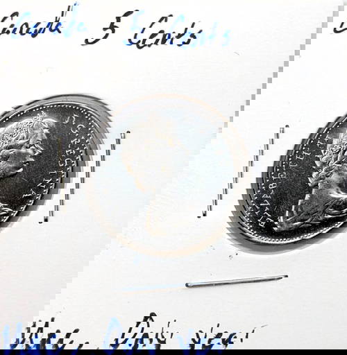 1967 Canada Nickel 5cent Uncirculated Only Year