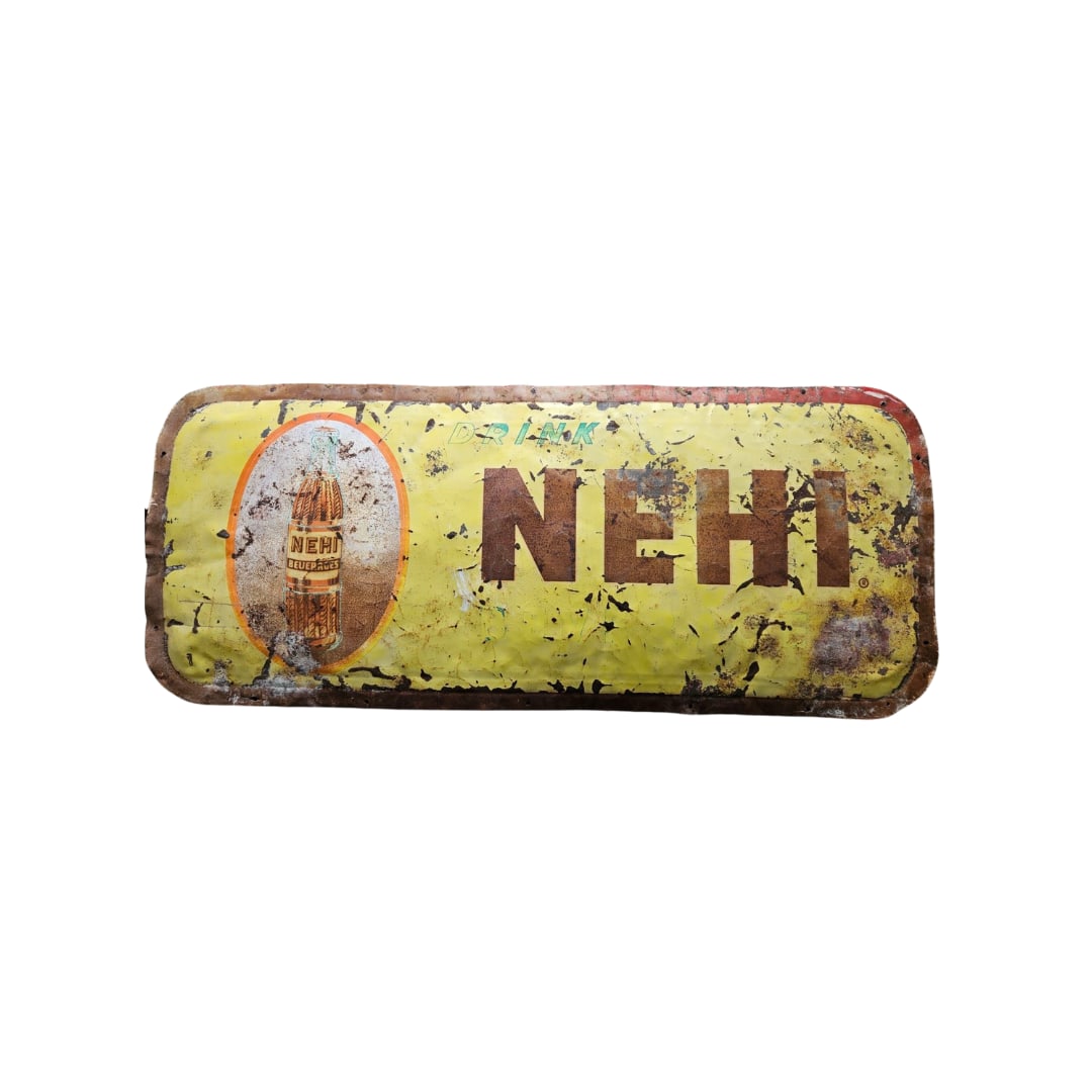 Nehi Metal Sign Auction