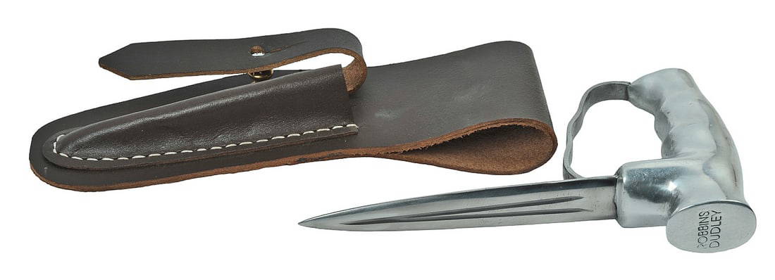 Reproduction British Wwii Era Robbins Of Dudley Trench Push Dagger (dte)