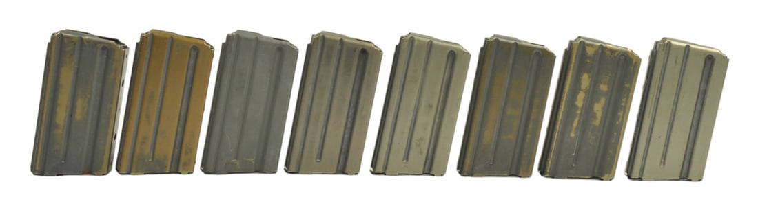 Eight Retro M16 Magazines (lpt) Auction