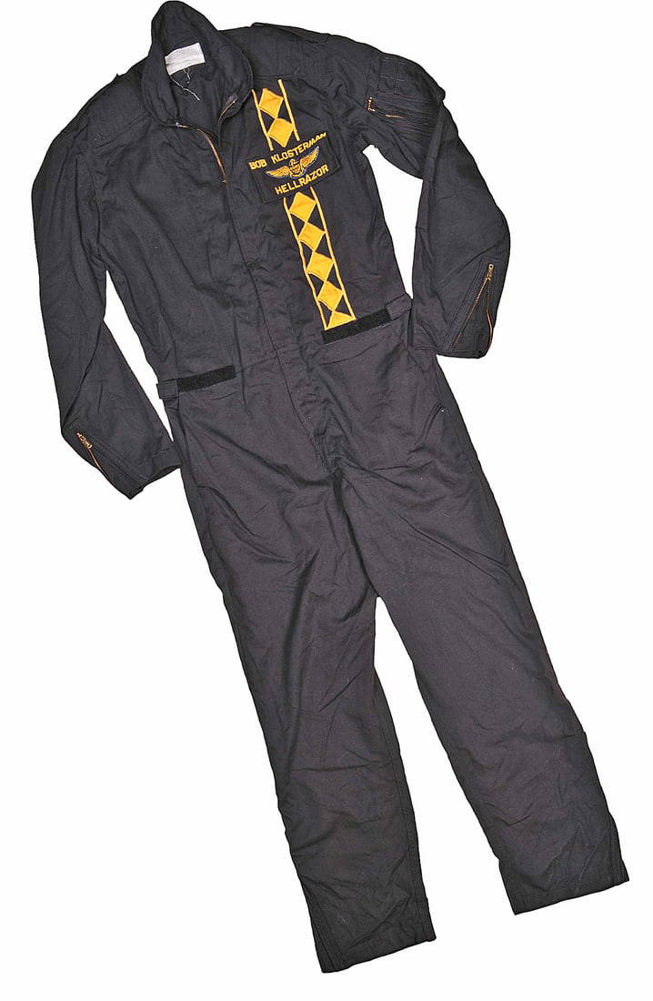 Notorious Us Navy Captain Robert C. Klosterman's Hellrazor Flight Suit ...