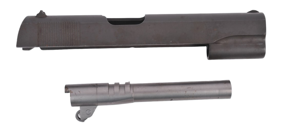 Us Military Wwi-ii Era Colt M1911 Slide And Barrel (sde) Auction