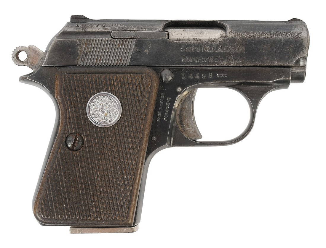 Colt Junior .22 Short Semi-auto Pistol Ffl Required: 14498 (law1) Auction