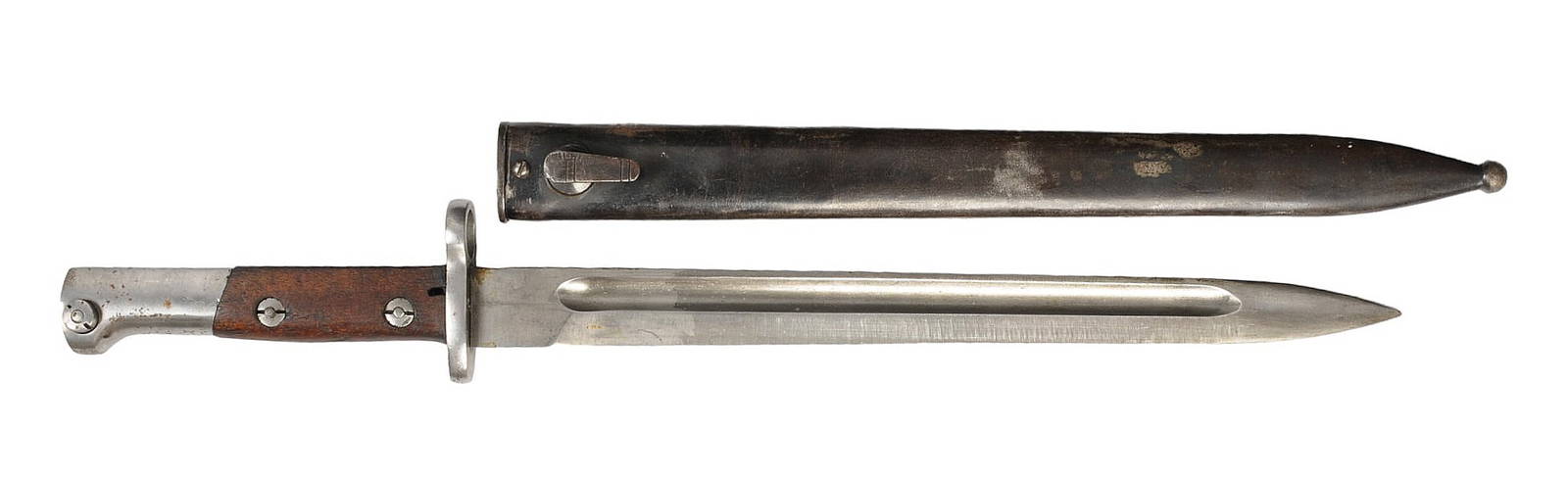 Belgian Fn Contract M1924 Mauser Rifle Bayonet (j2d) Auction
