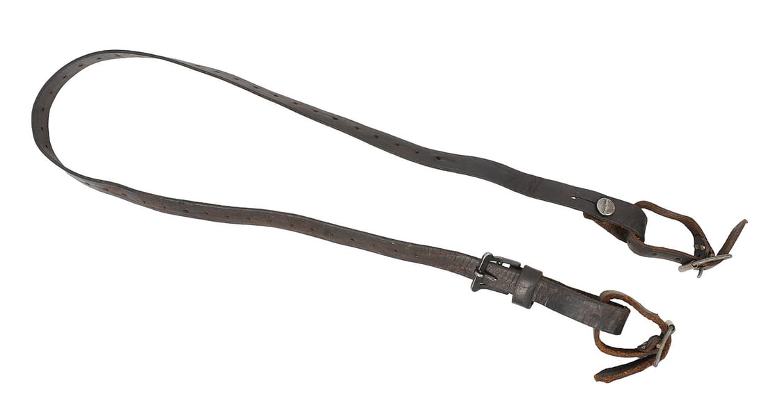 Finnish Military Wwii Modified Italian Carcano Sling For A Nagant 91/30 ...