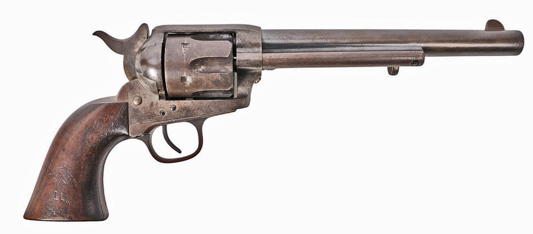 Rare Us Army Signal Corp Colt M-1873 Calvary .45lc Single-action Army ...