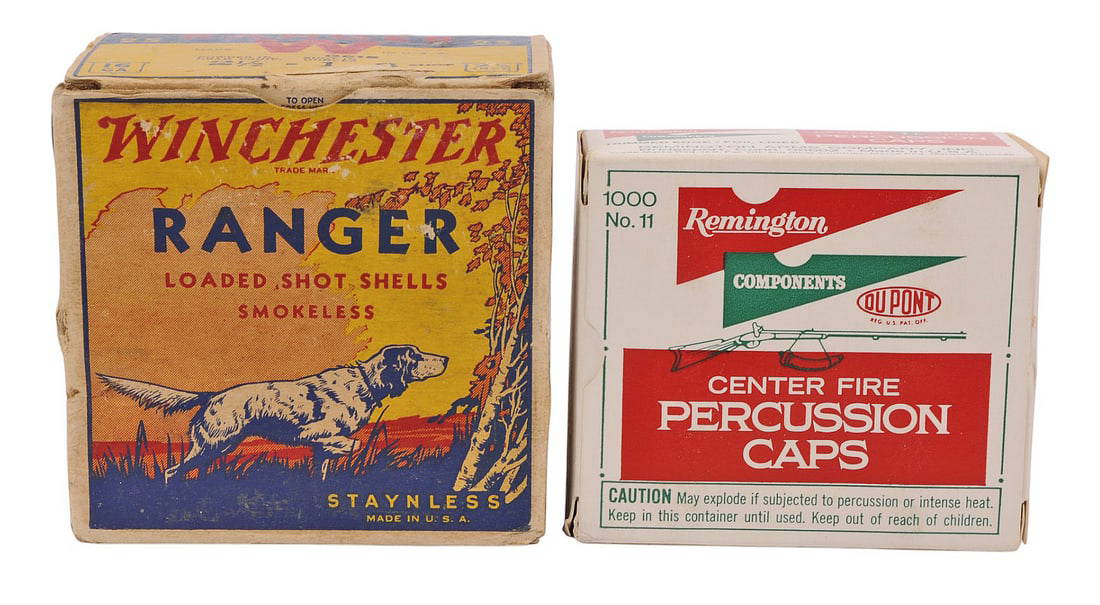 Group Of 16 Gauge Shells And 1000 Count #11 Percussion Caps (h3s) Auction