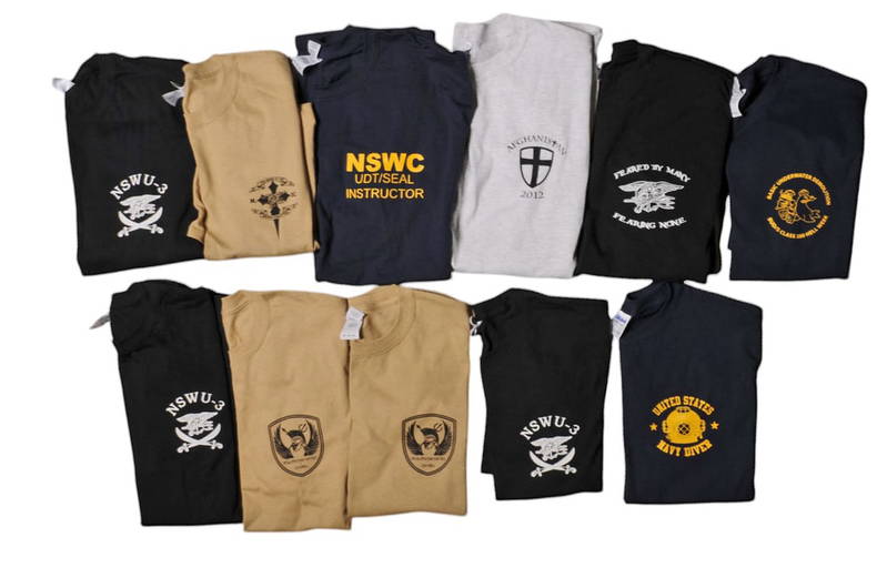 Us Navy Seal/udt Team Shirts (rm)