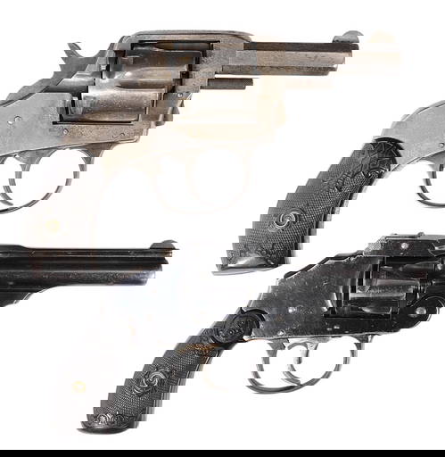 Iver Johnson And Harrington & Richardson Double Action 32 S&w Revolver ...