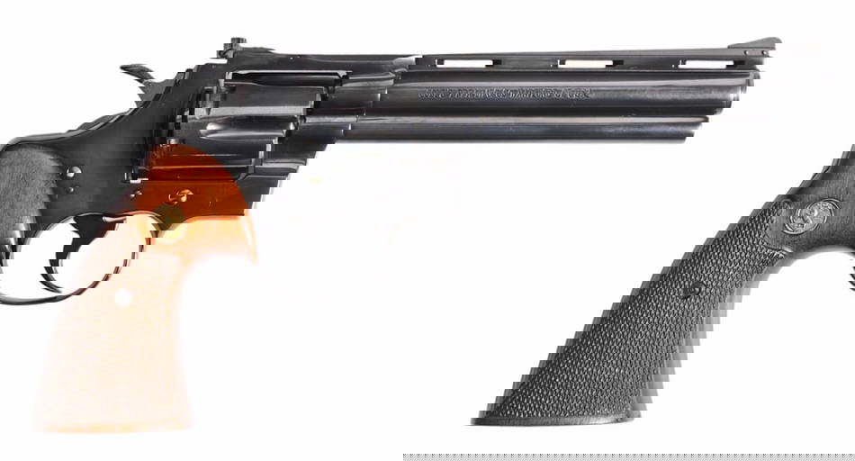 Collector Grade Colt 1968 Dated Python 357 Mag Double Action Revolver ...