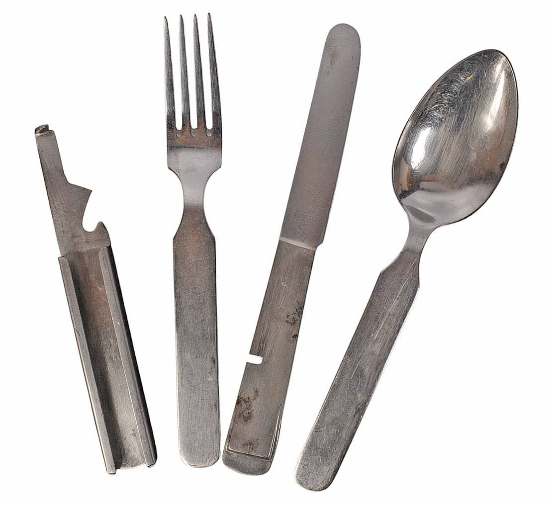 *german Ww2 Era Flatware Set (m4m) Auction