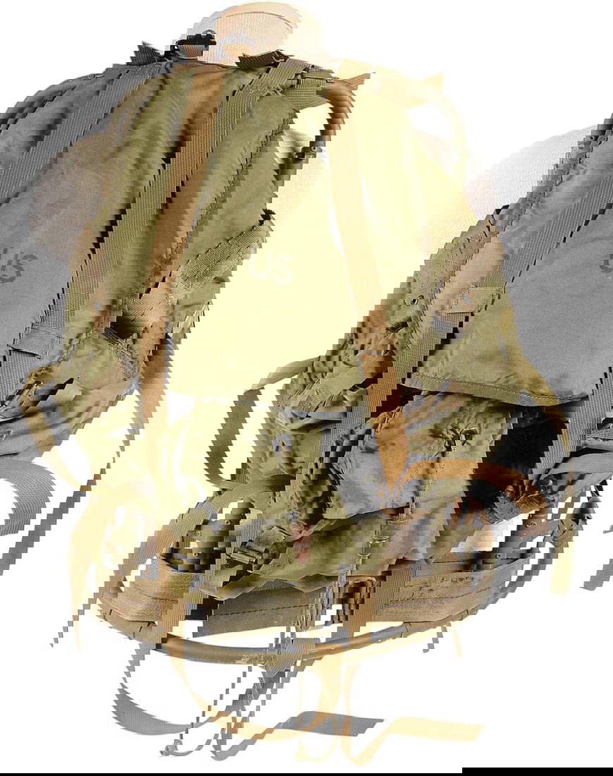 Rare Us Military Vietnam War Era Lightweight Rucksack & Frame (rjp) Auction