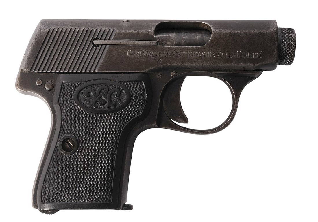Walther Model 5 6.35mm / 25 Acp Semi Auto Pocket Pistol Ffl Req:#75757 ...