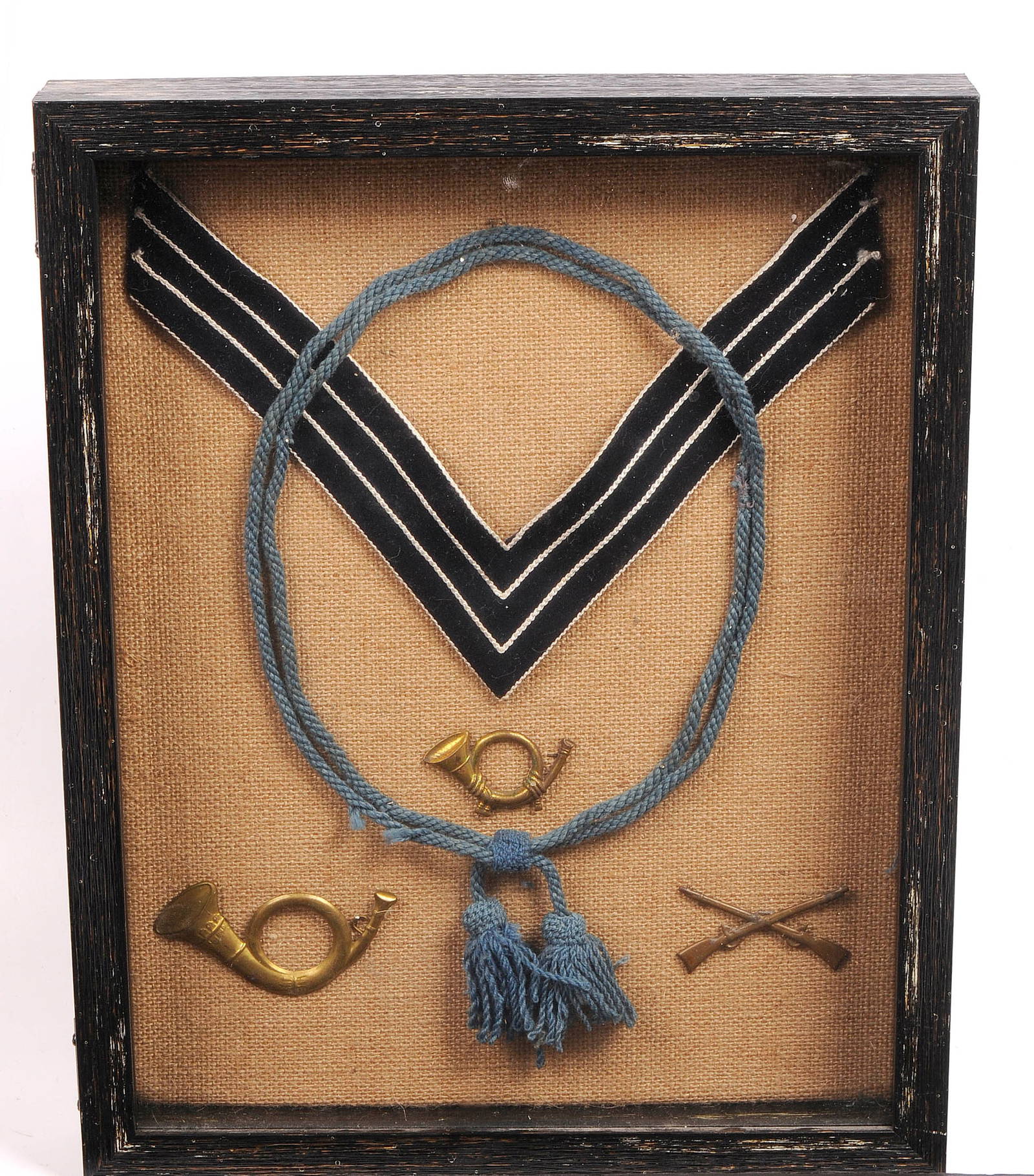 Framed Set Of Indian War To Spanish American War Era Infantry Chevrons ...
