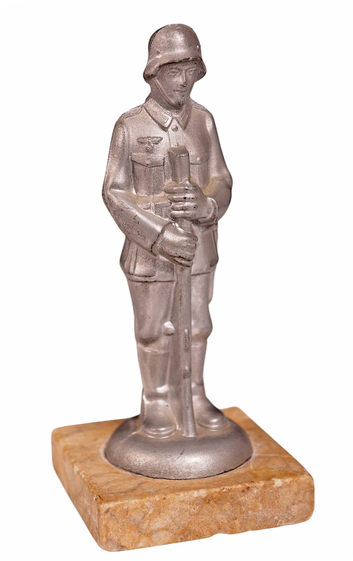 *german Wwii Heer Soldier Commemorative Statue (c3t) Auction