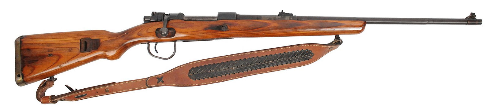 Sporterized German Swp45 Code K98k 8mm Mauser Bolt-action Rifle Ffl ...