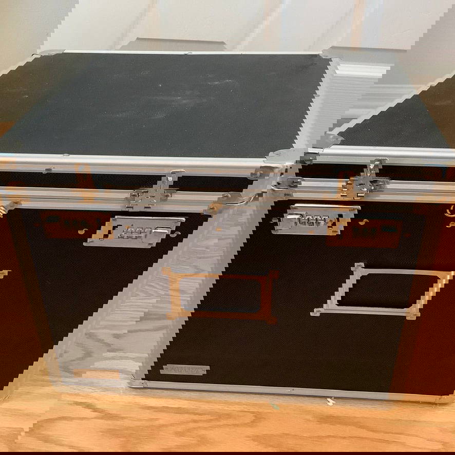 Vaultz Locking File Chest Box Filled With Sheet Music Auction