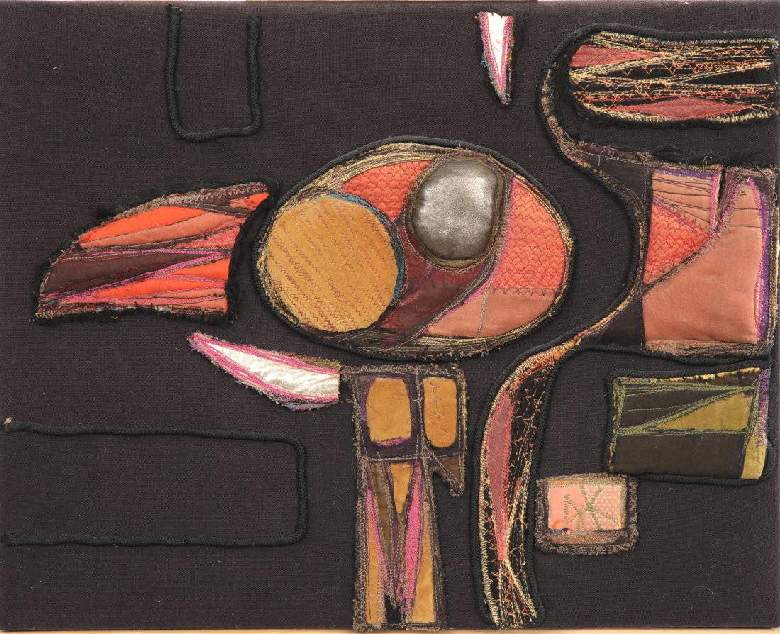 Janet Kuemmerlein Fiber Art Textile Sculpture Mid-century Modern Auction