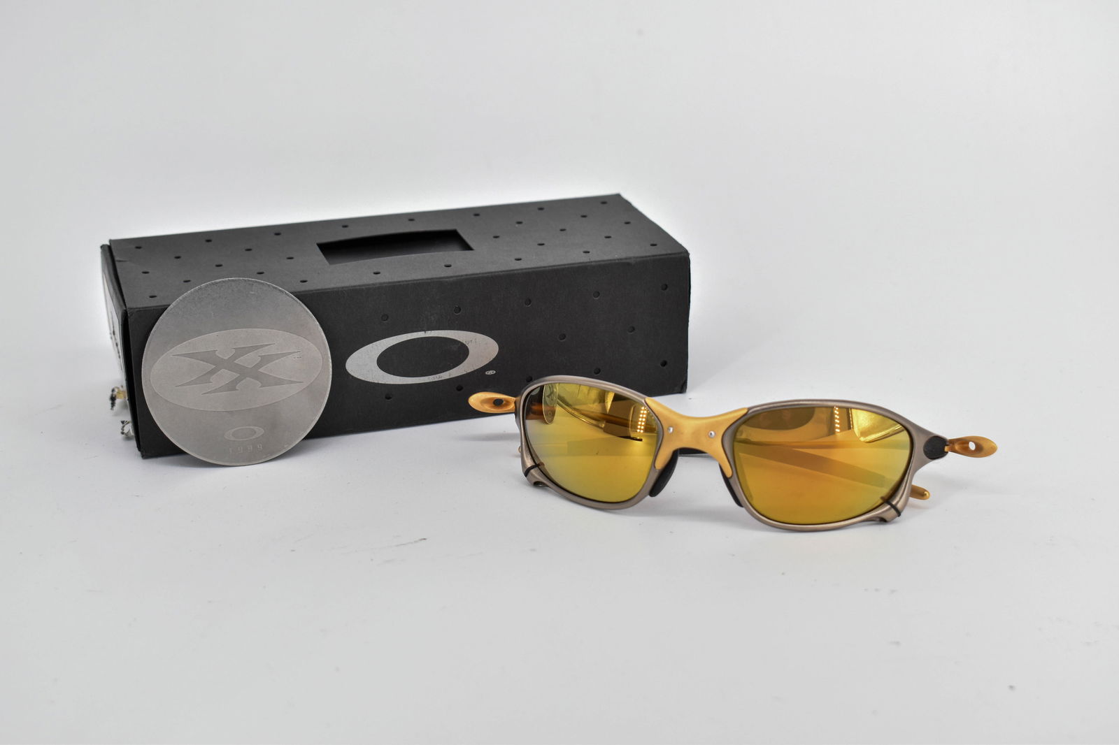 Oakley X Squared 24k 2nd Gen X Metal Sunglasses, 24k/24k Iridium Auction