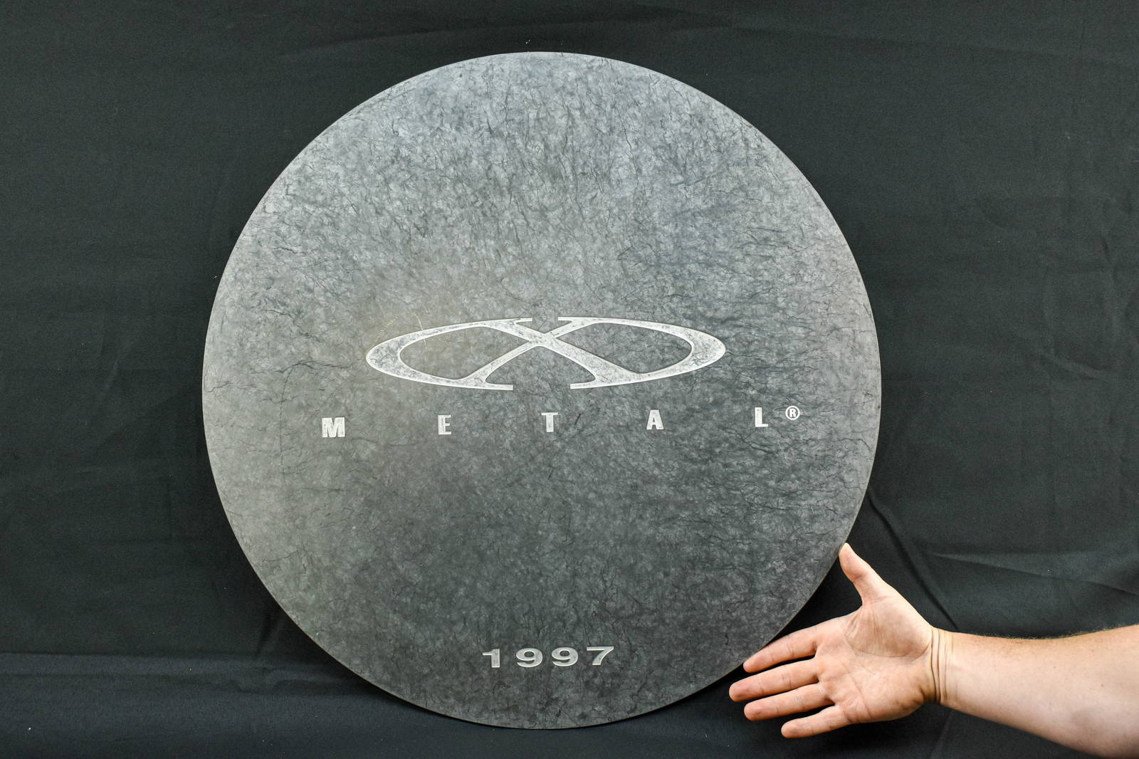 24 Inch Oakley X Metal 1997 Metal Display Sign Plaque Auction