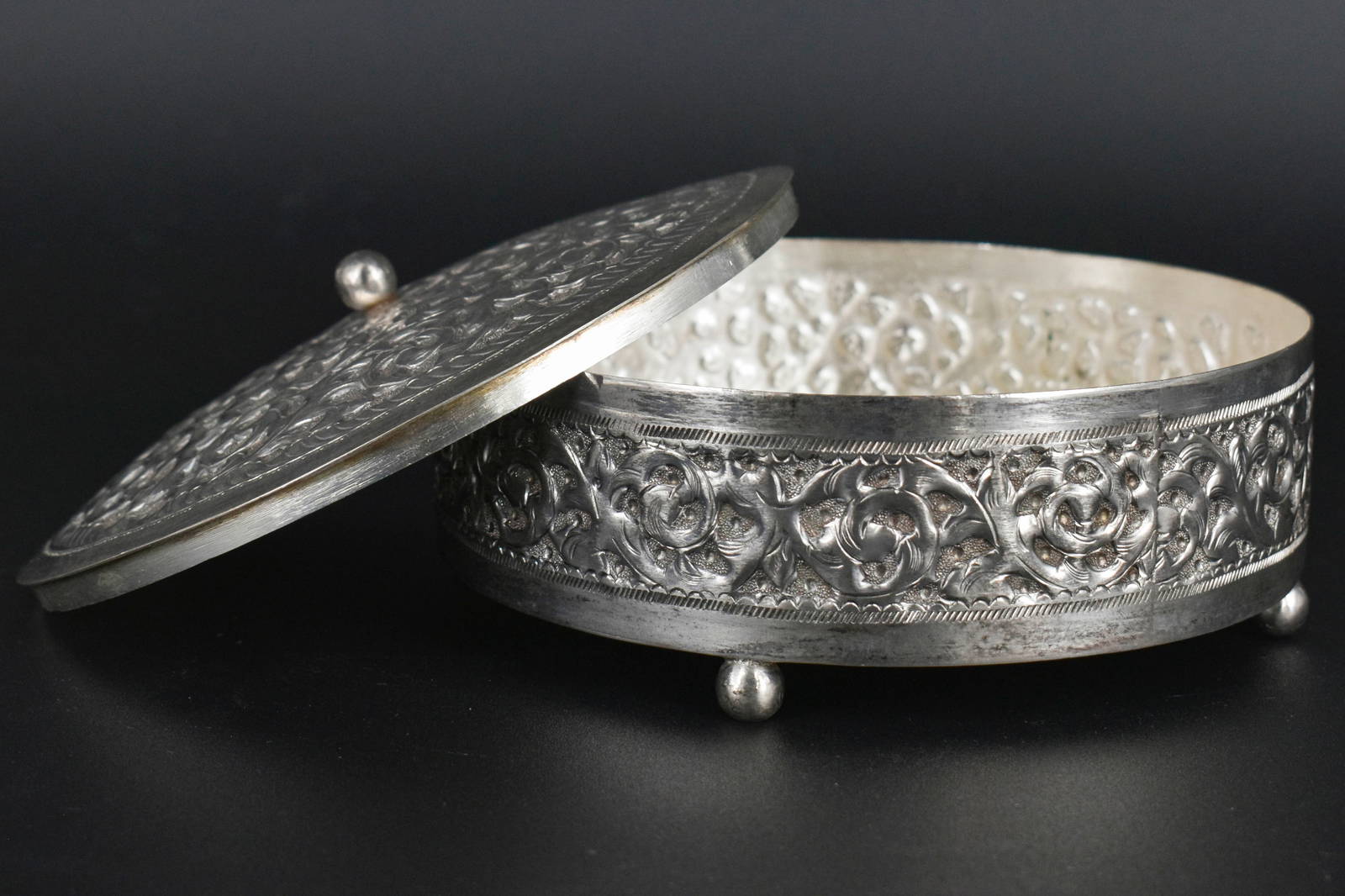 800 Silver Box, Made In Israel Auction