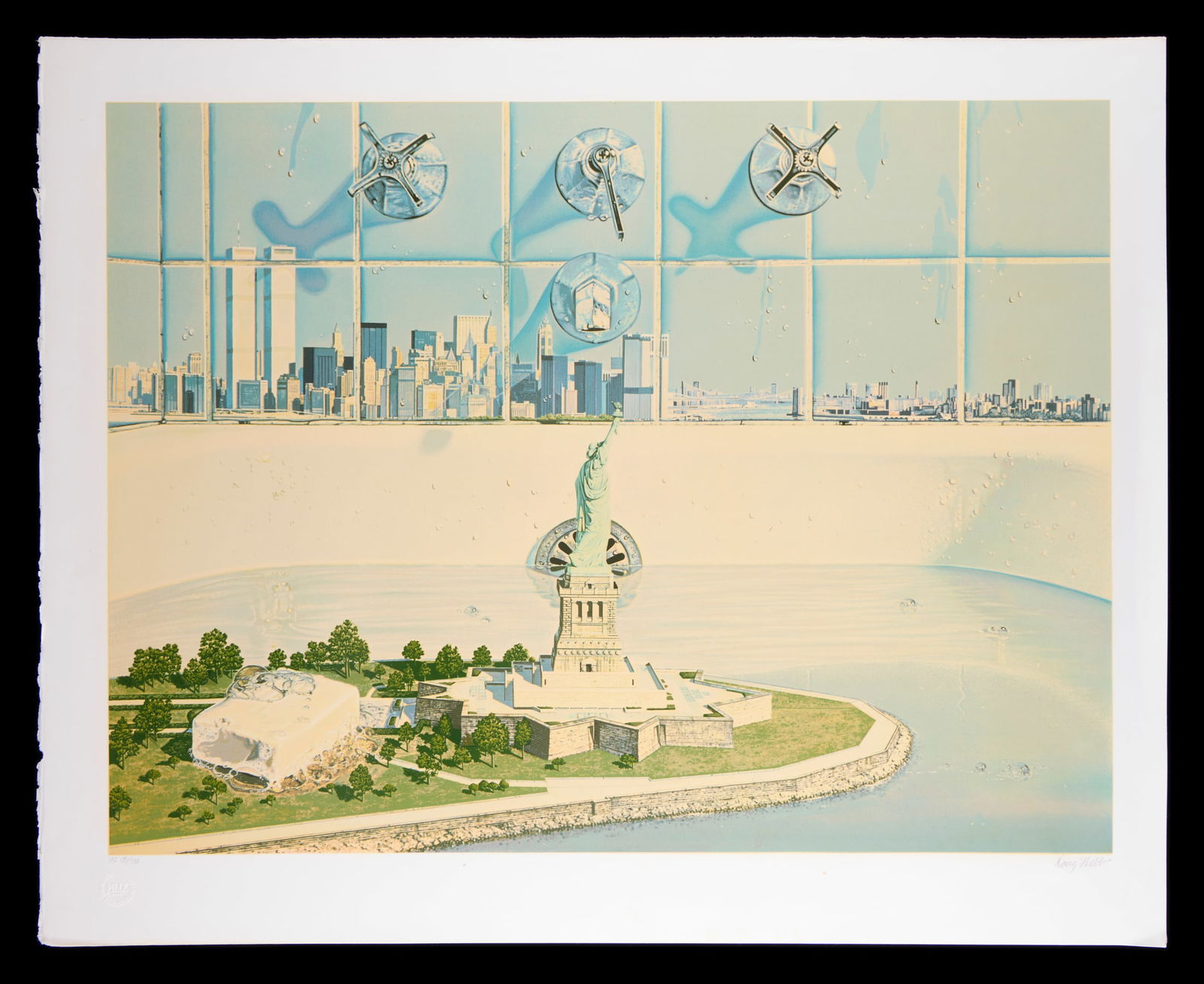 Doug Webb "liberty Renewed" S/n Serigraph