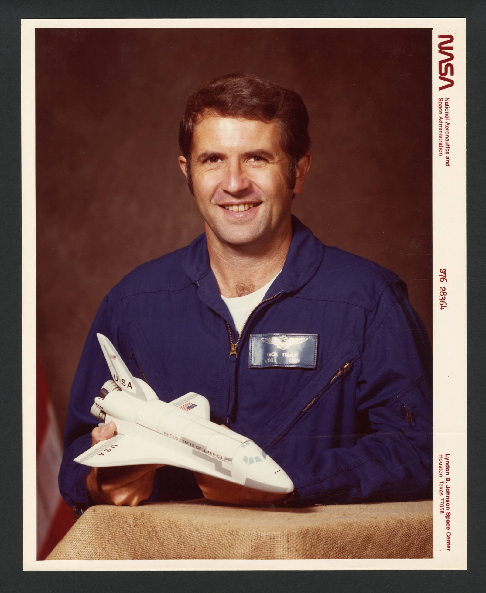 Richard Truly Nasa Photo From Star Tribune Archive Auction