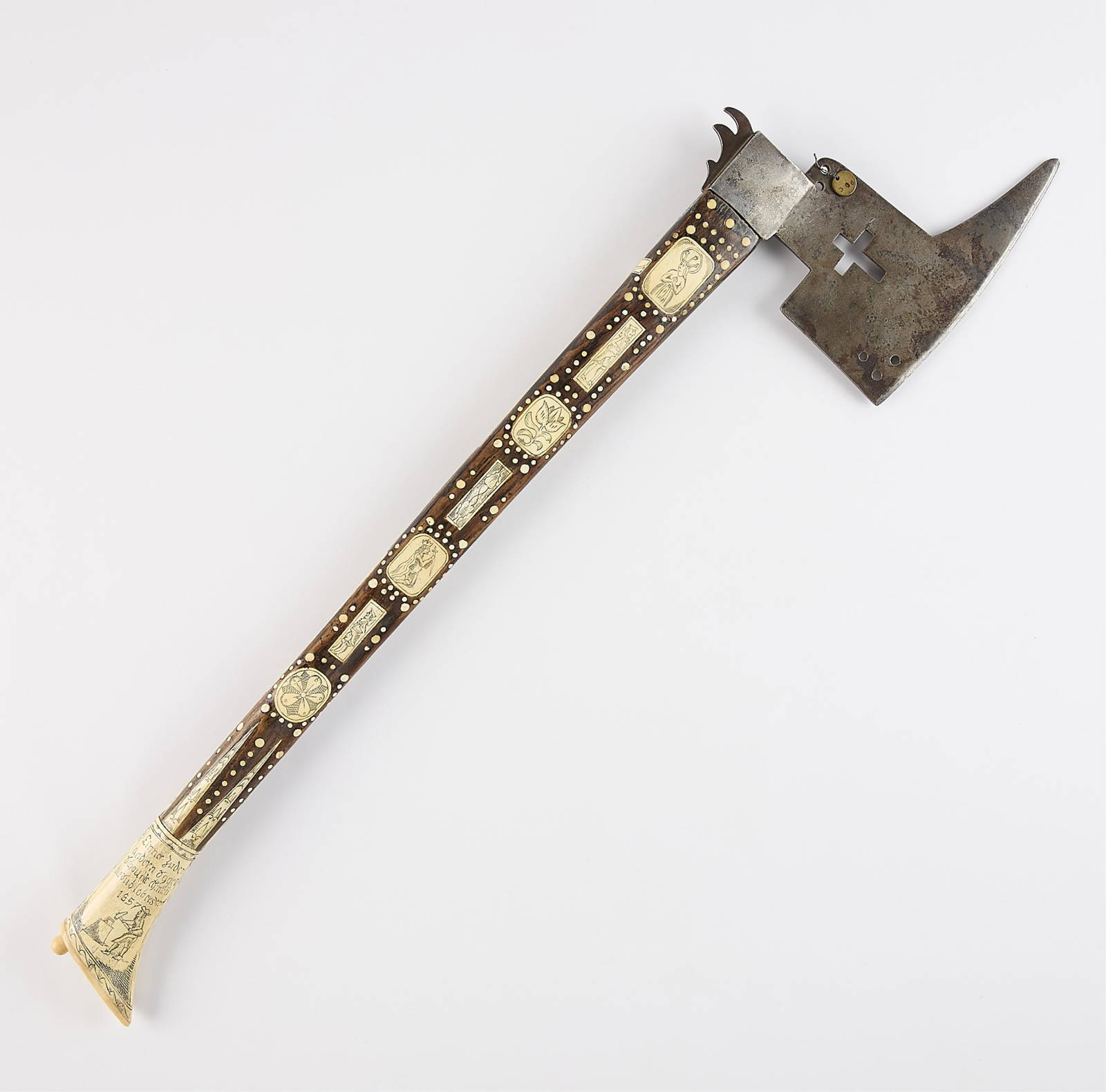 A German (saxon) Miner's Guild Ceremonial Axe Auction