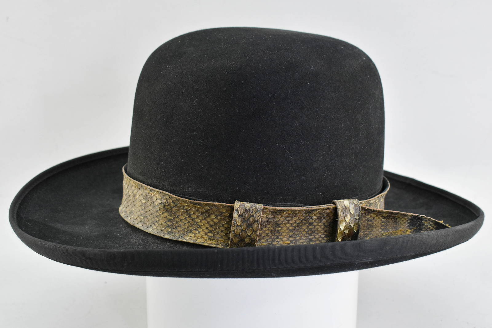 Stetson Old West Collection Bat Masterson Black Western Cowboy Hat ...