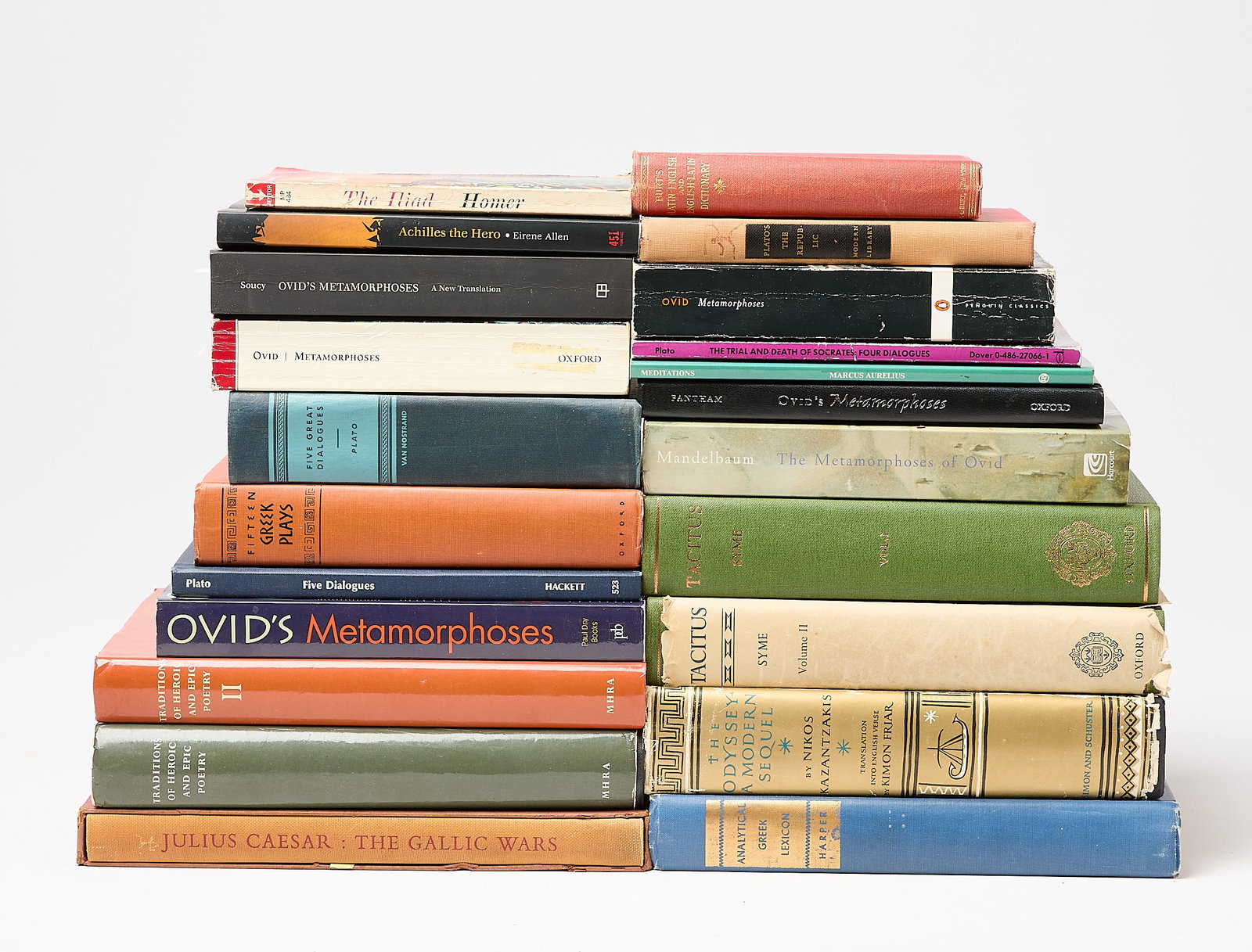 21 Volumes Of Classical Greco-roman Literature & Ancient History Books ...