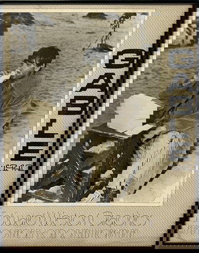 1981 Edward Weston Graphics Poster, Clark Gable