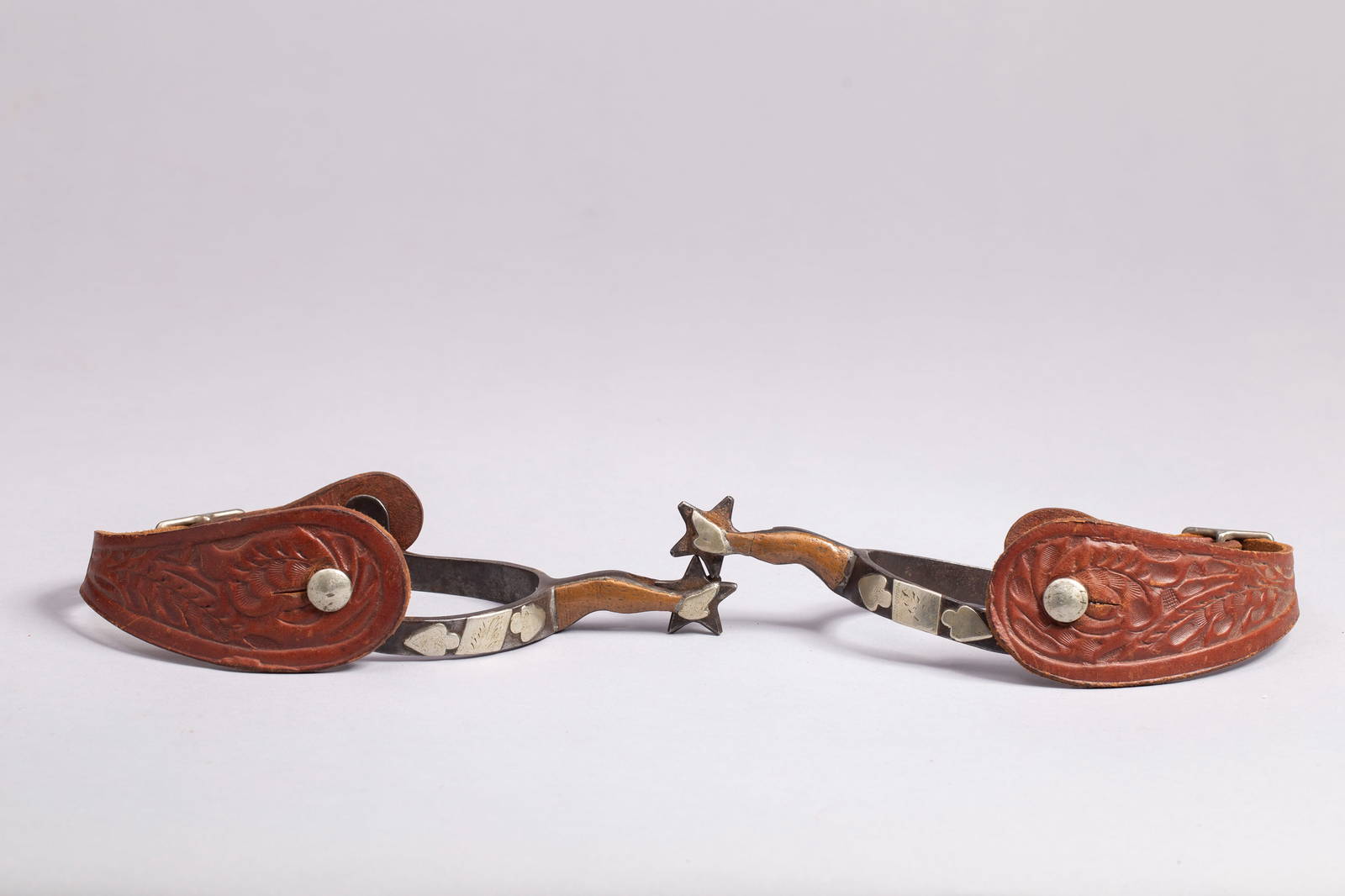 J.r. Mcchesney Gal-leg Spurs, Ca. 1920s Auction